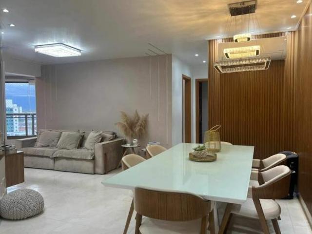 Apartamento alto padrão com 2 dormitórios à venda, 103 m² por R$ 1.300.000 Canto do Forte Praia