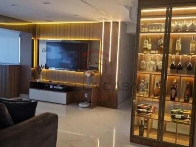 Apartamento alto padrão com 2 quartos e gourmet no Tatuape