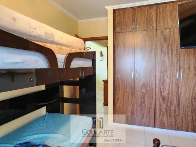 Apartamento alto padrão com sacada vista parcial mar, lazer no condomínio na praia da ASTÚRIAS Guaru