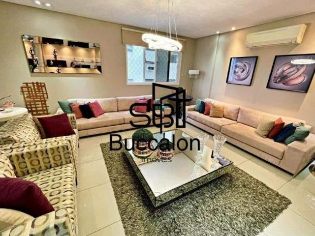 Apartamento Alto Padrão com Vista Mar e 3 Suítes na Aparecida ? 232 m² ? Porteira Fechada