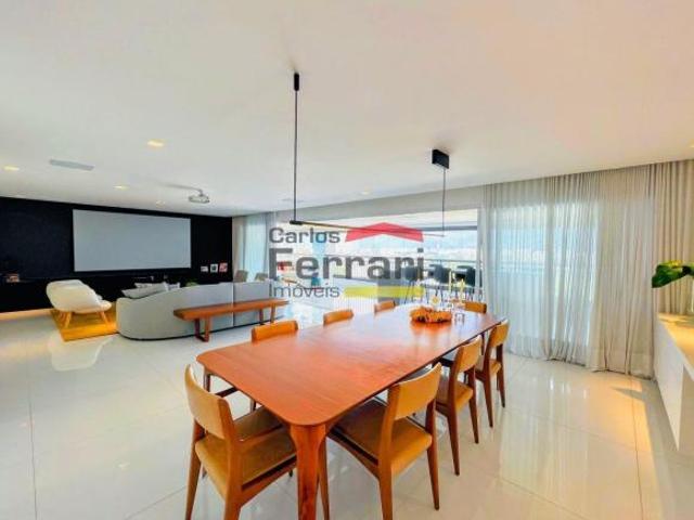 Apartamento Alto Padrão em Santana de 297 m2, 4 suítes, 5 vagas e varanda gourmet andar alto