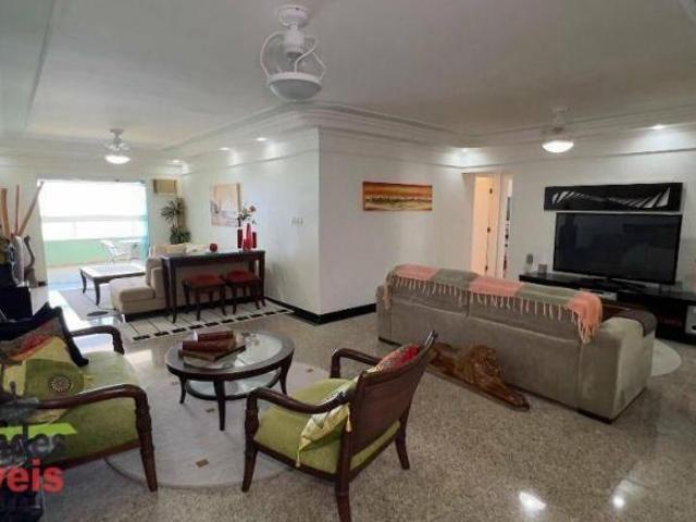 Apartamento alto padrão frente mar com 3 dormitórios à venda, 193 m² por R$ 1.820.000 Canto do Fort