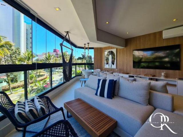 Apartamento alto padrão mobiliado com 4 dormitórios na Riviera de São Lourenço