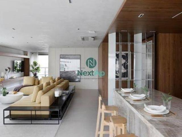Apartamento Alto Padrão mobiliado à venda de 185 m² com 3 vagas no Itaim Bibi São Paulo SP