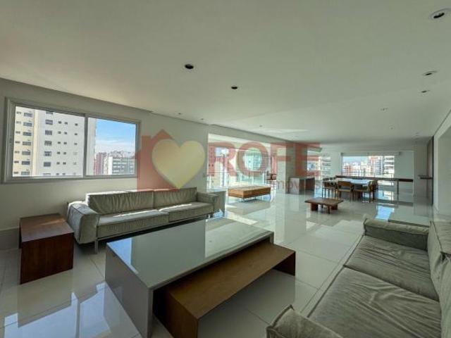 Apartamento Alto Padrão Mobiliado à Venda no Campo Belo | 442 m² | 4 Suítes | 6 Vagas