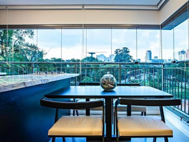 Apartamento alto padrão mobiliado em Moema no Thera Ibirapuera by YOO com vaga