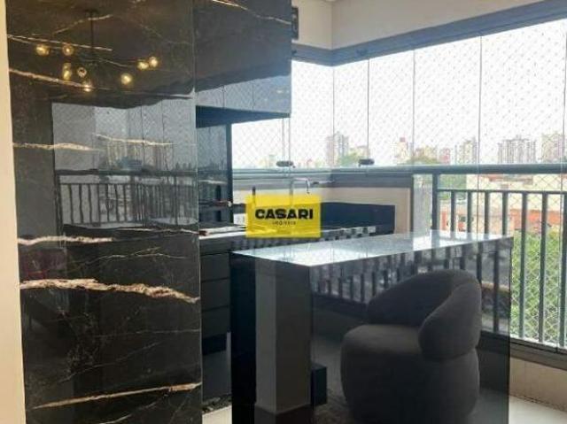 Apartamento Alto Padrão no The Address Santo André – 3 Suítes, Varanda Gourmet e