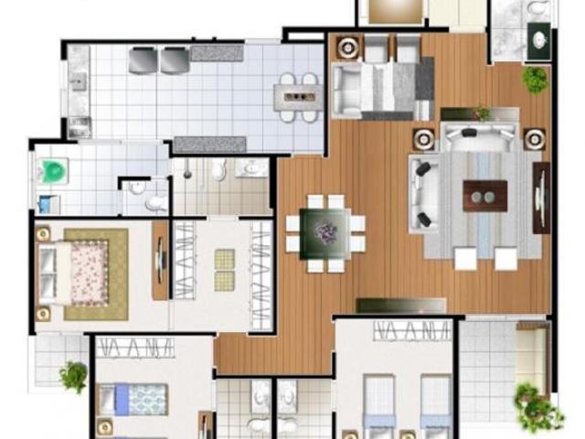 Apartamento Alto Padrão 155 m² Lyon Residencial