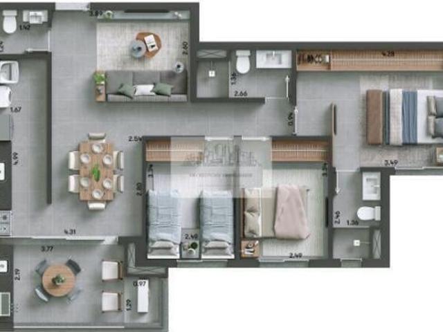 Apartamento Alto Padrão ao lado Shopping Iguatemi