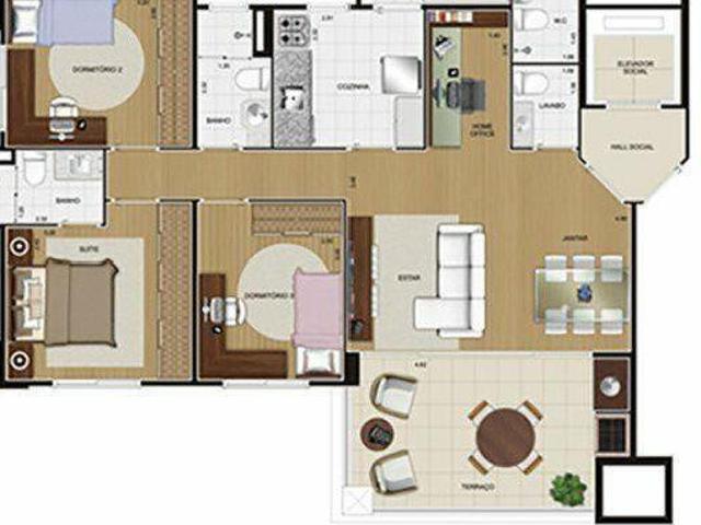 Apartamento Alto Padrao para Venda em Vila Clementino Sao Paulo SP
