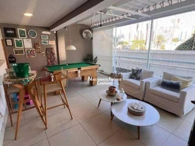 Apartamento amplo com 3 dormitórios à venda, 122 m² por R$ 1.190.000,00 Jardim Guanabara Campina
