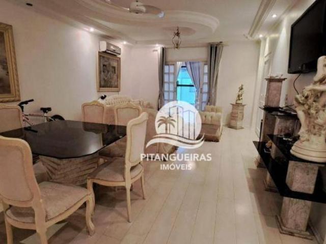 APARTAMENTO AMPLO, COM 3 DORMITÓRIOS SENDO SUÍTES, 1 QUADRA DA PRAIA DE PITANGUEIRAS, COM LAZER E 2