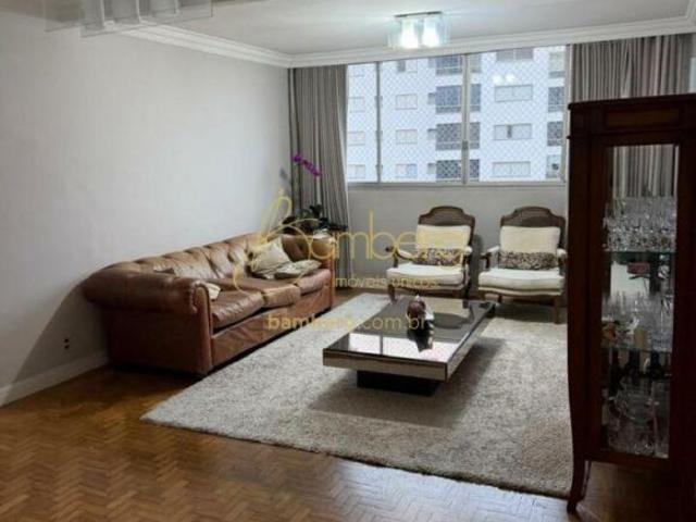 Apartamento Amplo com 116m² e Estrutura Completa para Sua Família com 3 dormitórios e Moema
