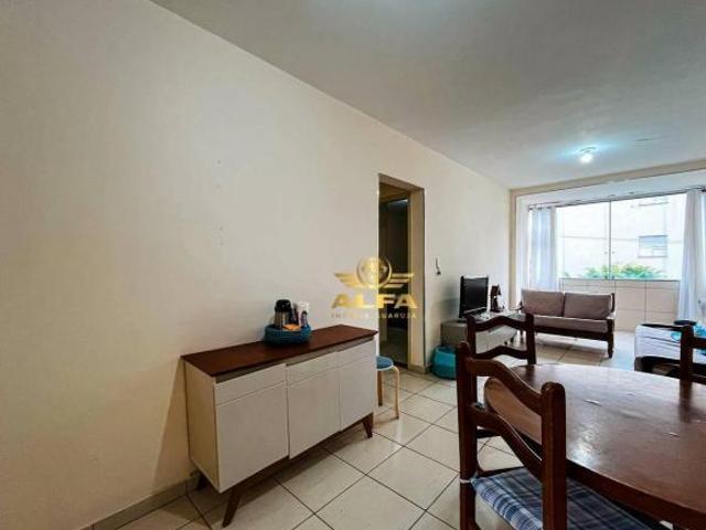 Apartamento amplo com 1 dormitório na Praia das Astúrias – Alfa Imóveis Guarujá