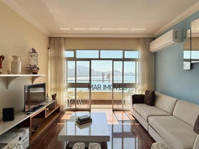 Apartamento amplo e mobiliado a poucos passos da Praia das Astúrias | 4 dormitórios + sacada