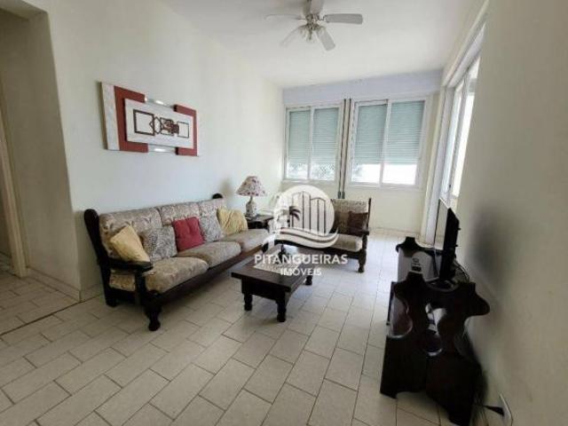Apartamento amplo na Avenida da Praia no Guarujá