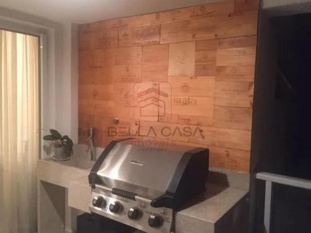 Apartamento Analia Franco Para locação com varanda Gourmet
