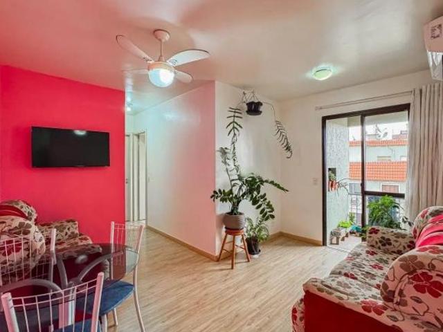 Apartamento andar alto 2 dormitórios sacada e churrasqueira Sertório Sarandi