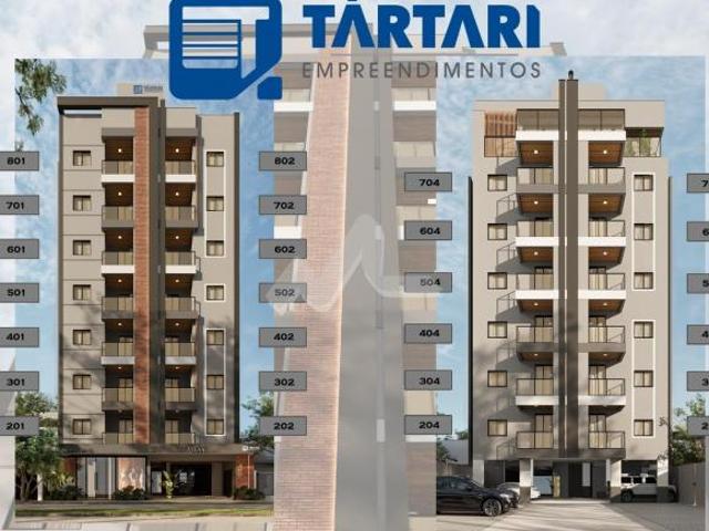 Apartamento: Área Interna: 60,64 m² 02 Quartos Cozinha Gourmet e Sala de Estar Integrada