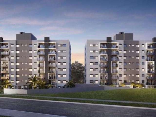 Apartamento bairro Campo Comprido 43,8m2 útil, 2 quartos, 1 vaga de garagem