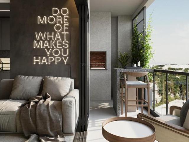 Apartamento bairro Agua Verde 2 quartos, 1 suite, 1 vaga, 30,7m2 útil, elevador