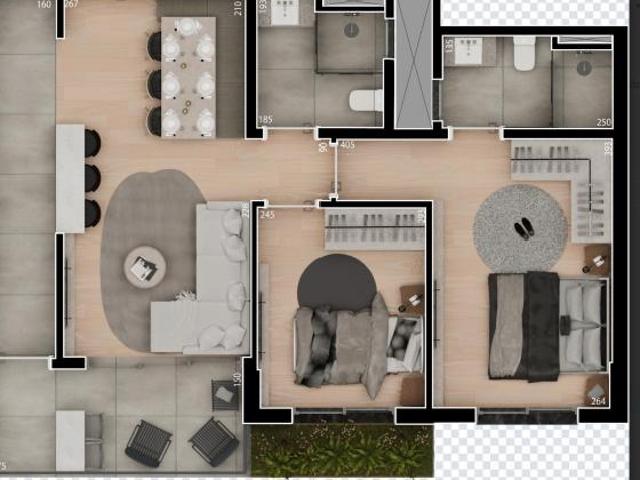 APARTAMENTO bairro Boa Vista 2 quartos,1 suite, 1vaga garagem