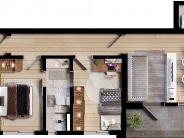 APARTAMENTO bairro Santa Quitéria 2 quartos, 1 suite, 1vaga garagem