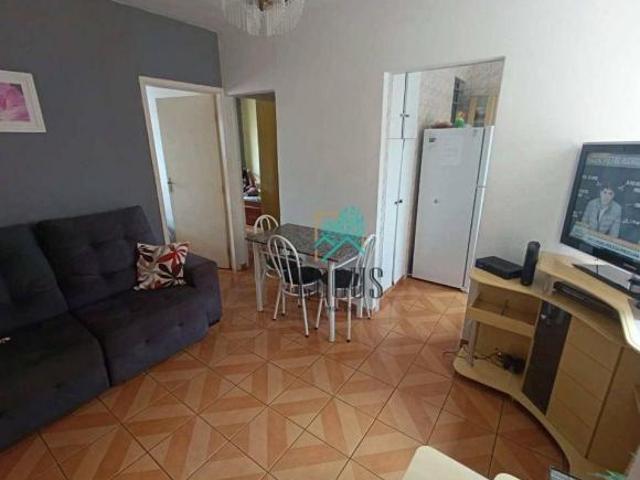 Apartamento bem distribuído com 54m² composto 2 dormitórios, à venda por R$ 248.000 Taboão, SBC/SP