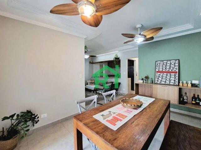 Apartamento beira mar, 3 dormitórios à venda, 98 m² por R$ 1.049.000 Jardim Astúrias Guarujá/SP
