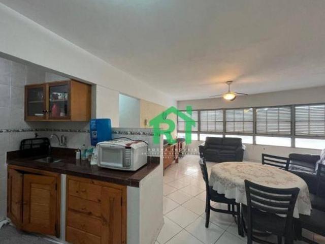 Apartamento Beira Mar, 2 Dormitórios 1 Suíte, 1 Vaga, Lazer, Tombo, Guarujá/SP