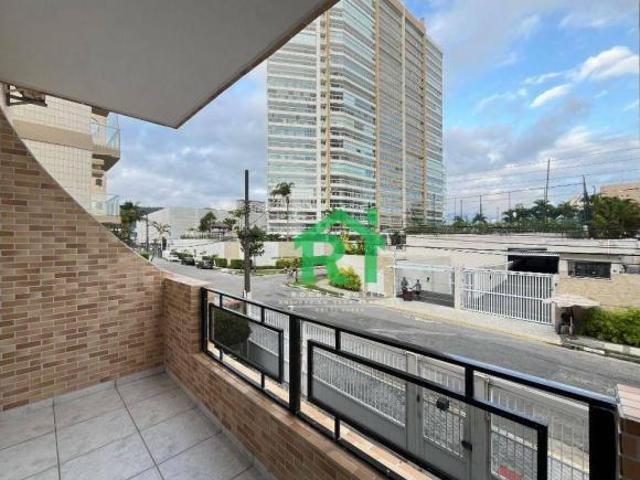 Apartamento Beira Mar, 2 Dormitórios, 1 Vaga, Enseada, Guarujá/SP