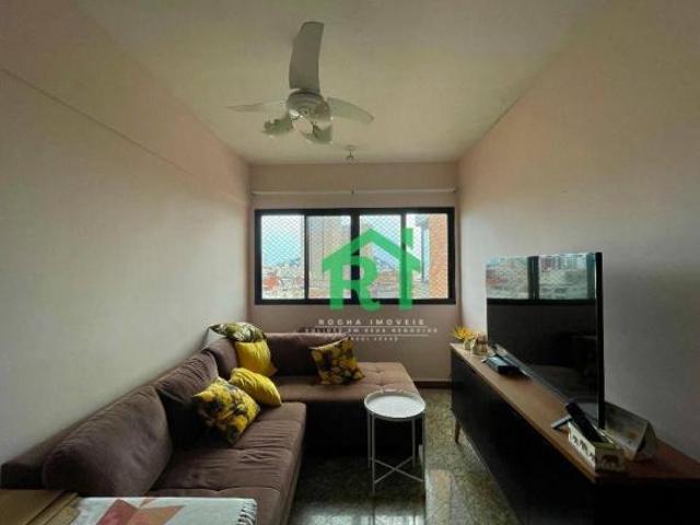 Apartamento Beira mar, 2 Dormitórios, 2 Vagas, Área de Lazer, Enseada, Guarujá/SP
