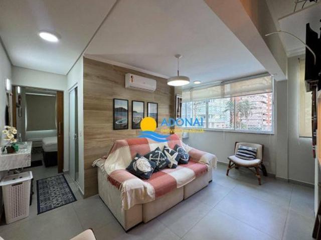 Apartamento beira mar 2 dormitórios — Astúrias — Guarujá