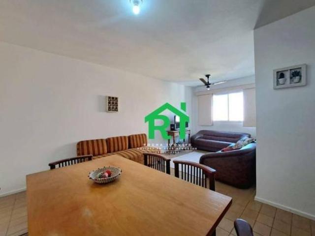 Apartamento beira mar, 2 dormitórios e 2 vagas, à venda por R$ 450.000 ou aluguel por R$ 4.200/mês