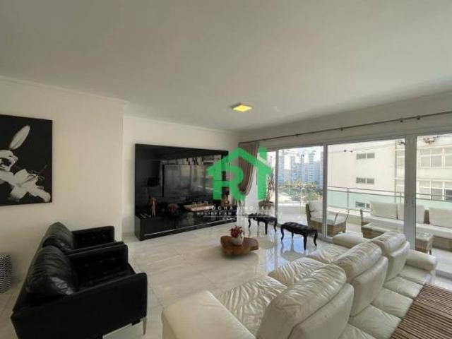 Apartamento Beira Mar, 4 Dormitórios 2 Suítes, 2 Vagas, Pitangueiras, Guarujá/SP