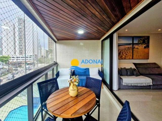 Apartamento beira mar com lazer — Astúrias — Guarujá