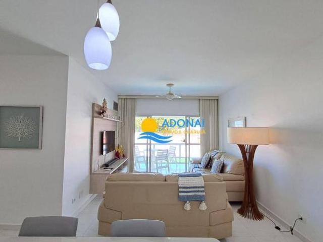 Apartamento beira mar com lazer — Enseada — Guarujá