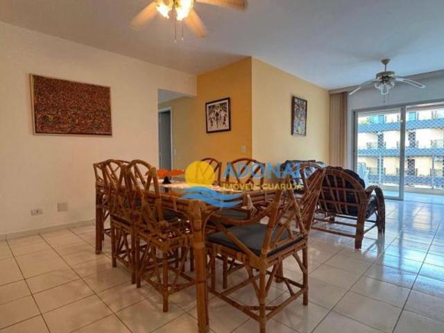 Apartamento beira mar com lazer — Enseada — Guarujá