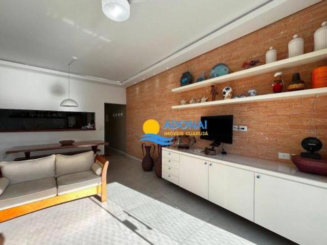 Apartamento beira mar com sacada — Astúrias — Guarujá