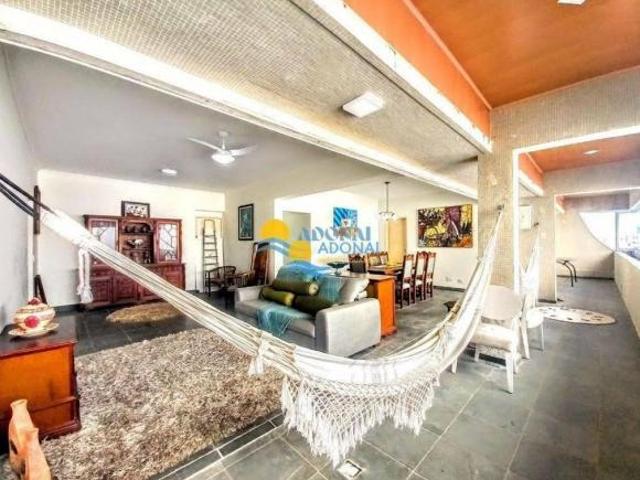 Apartamento beira mar com sacada — Astúrias — Guarujá