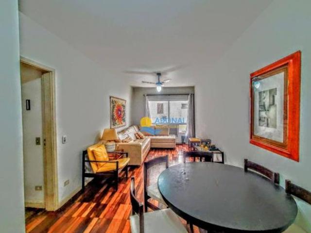 Apartamento beira mar com sacada — Astúrias — Guarujá