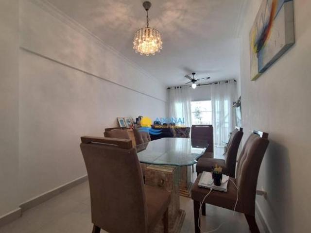 Apartamento beira mar com sacada — Astúrias — Guarujá