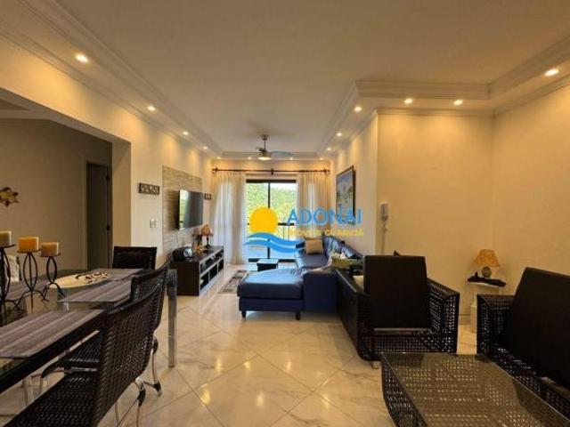 Apartamento beira mar com sacada — Enseada — Guarujá