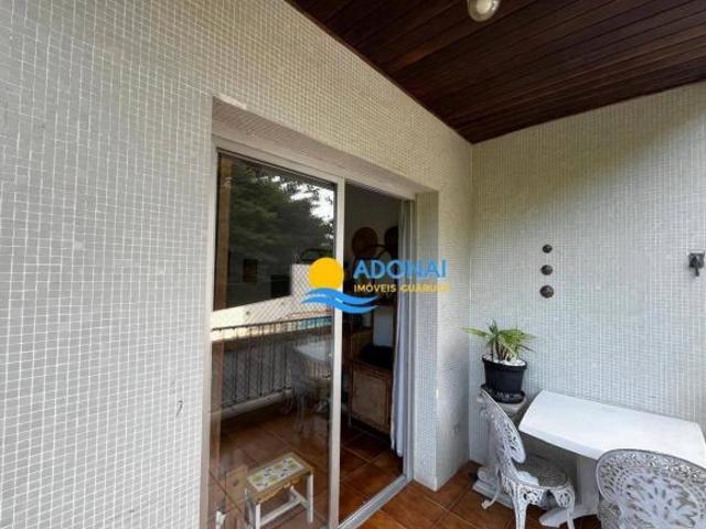 Apartamento beira mar com sacada — Enseada — Guarujá