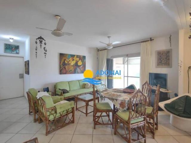Apartamento beira mar com sacada — Enseada — Guarujá