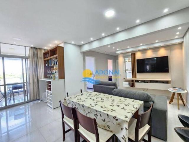 Apartamento beira mar com sacada — Enseada — Guarujá