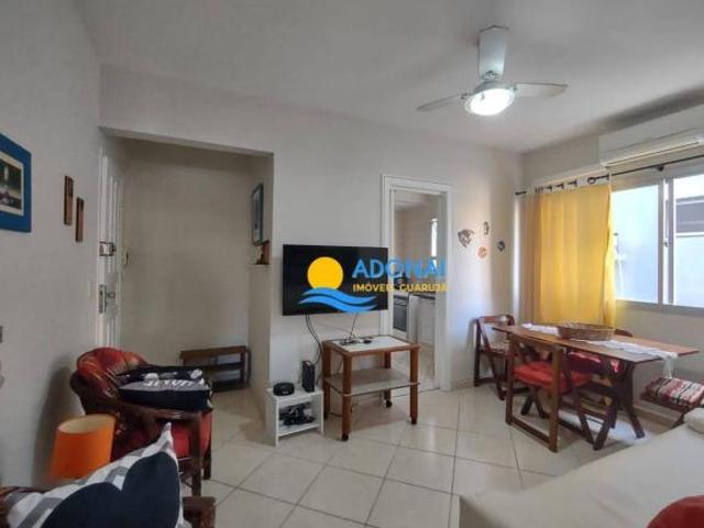 Apartamento beira mar com sacada — Enseada — Guarujá
