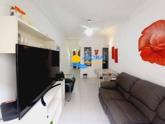 Apartamento beira mar com sacada — Enseada — Guarujá