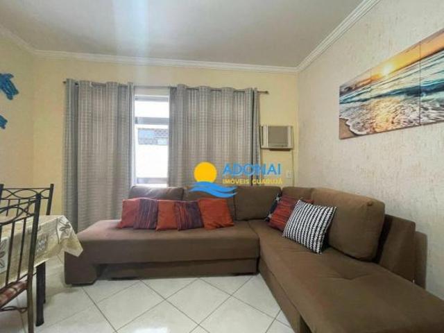 Apartamento beira mar com sacada — Enseada — Guarujá