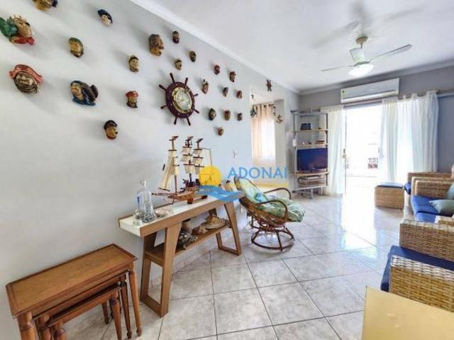Apartamento beira mar com sacada — Enseada — Guarujá